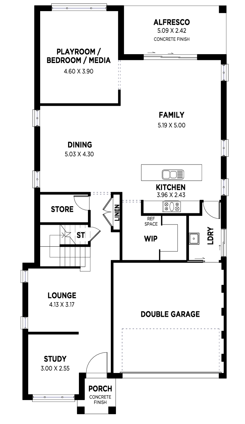 New Home Designs Sydney, Single & Double Storey House Plans | Allcastle ...